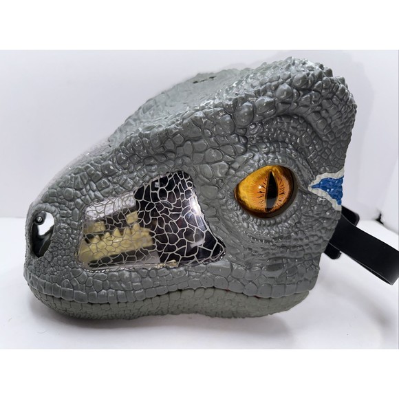 Mattel | Toys | Jurassic World Velociraptor Blue Chomp N Roar Mask ...